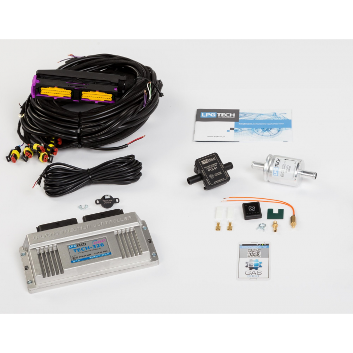 Купить Комплект lpgtech TECH 326 Silver Dragon недорого | Установка ГБО в Донецке СТО ДонГаз
